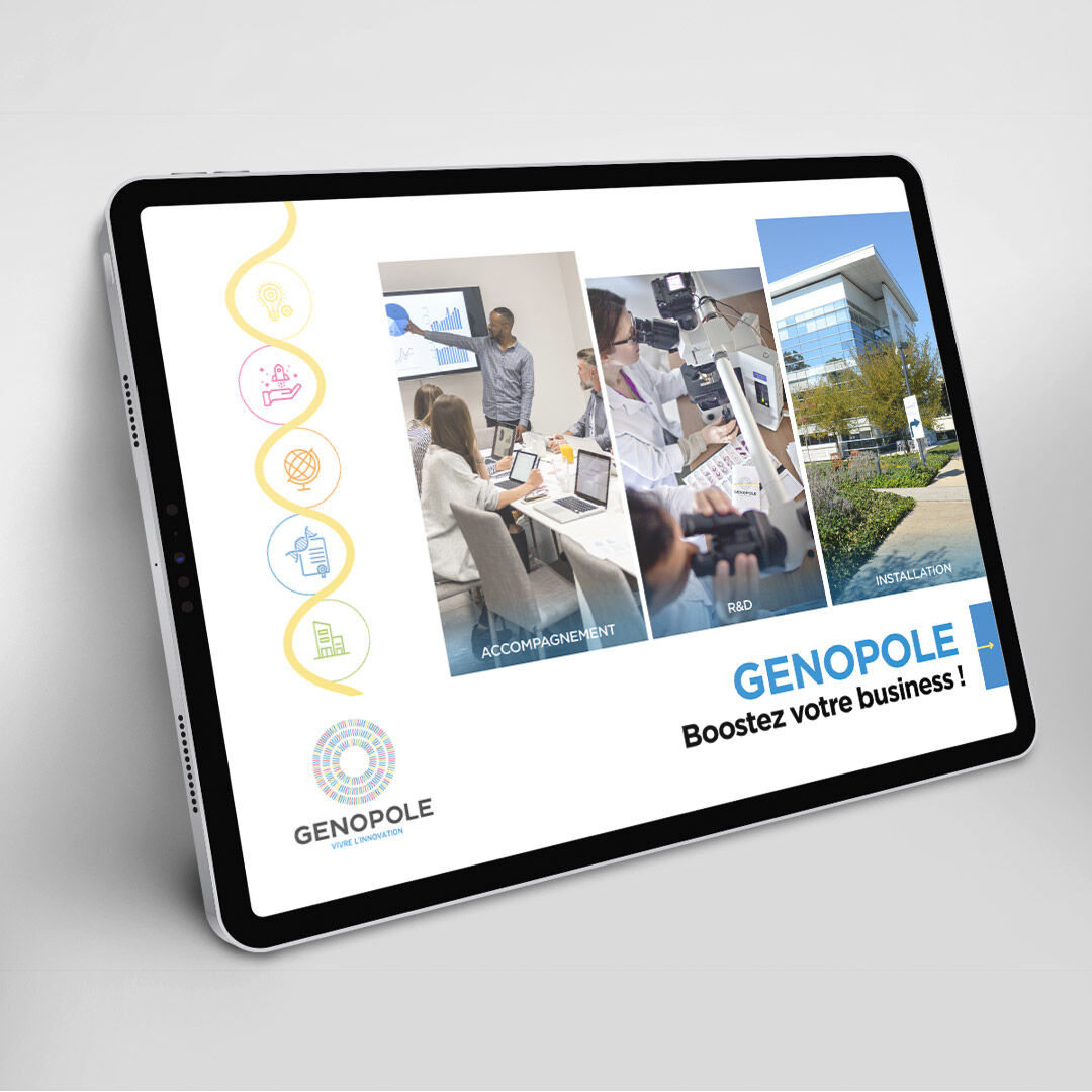 Genopole, présentation digitale | Efil